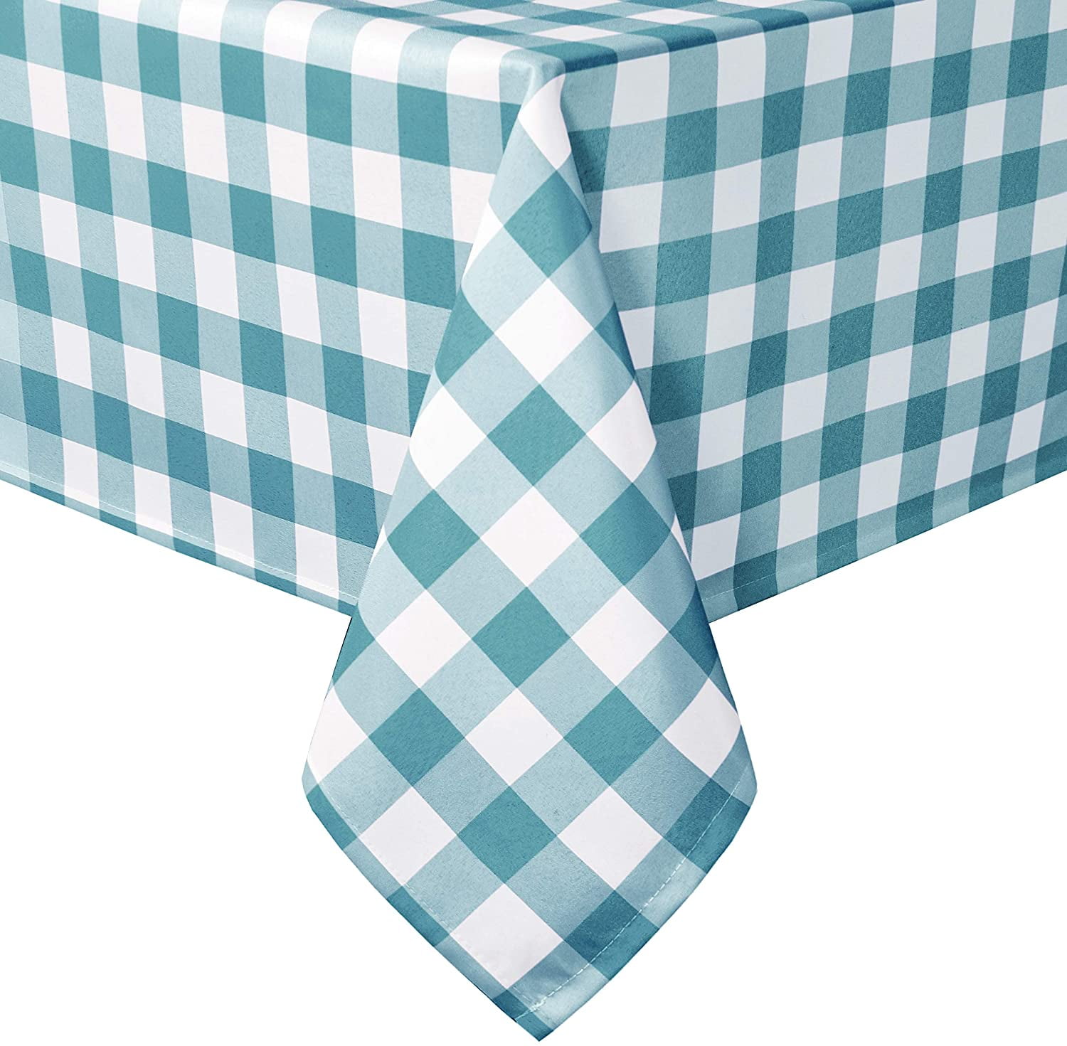 Hiasan Buffalo Plaid Tablecloth Rectangle, 60 x 120 Inches - Waterproof ...