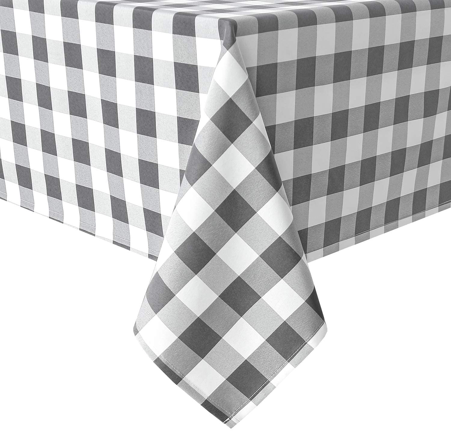 Hiasan Reusable Buffalo Checkered Tablecloth, 54x54 Inches - Waterproof ...