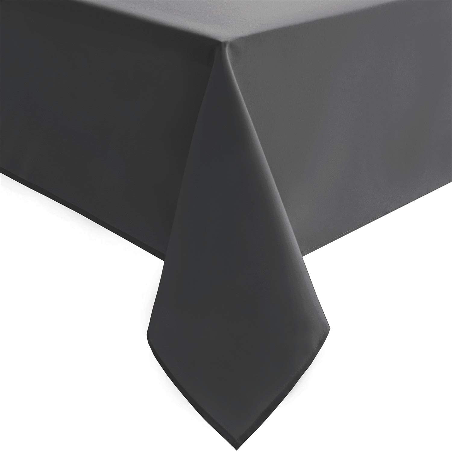 Hiasan Large Grey Tablecloth - Waterproof, Spillproof, Ironable Fabric ...