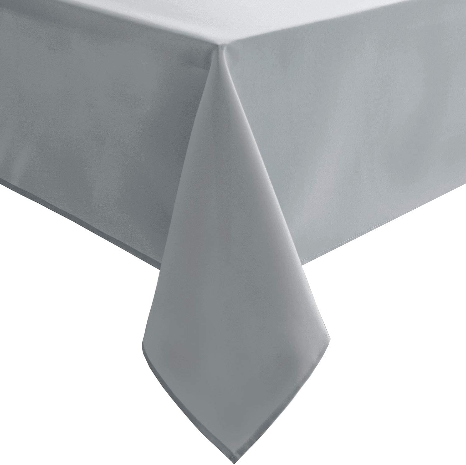 Hiasan Silver Grey Rectangle Tablecloth - Waterproof and Spillproof ...