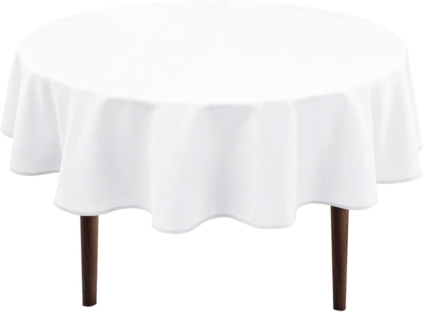 Hiasan 90 Inch Round Tablecloth - Waterproof, Stain Resistant ...