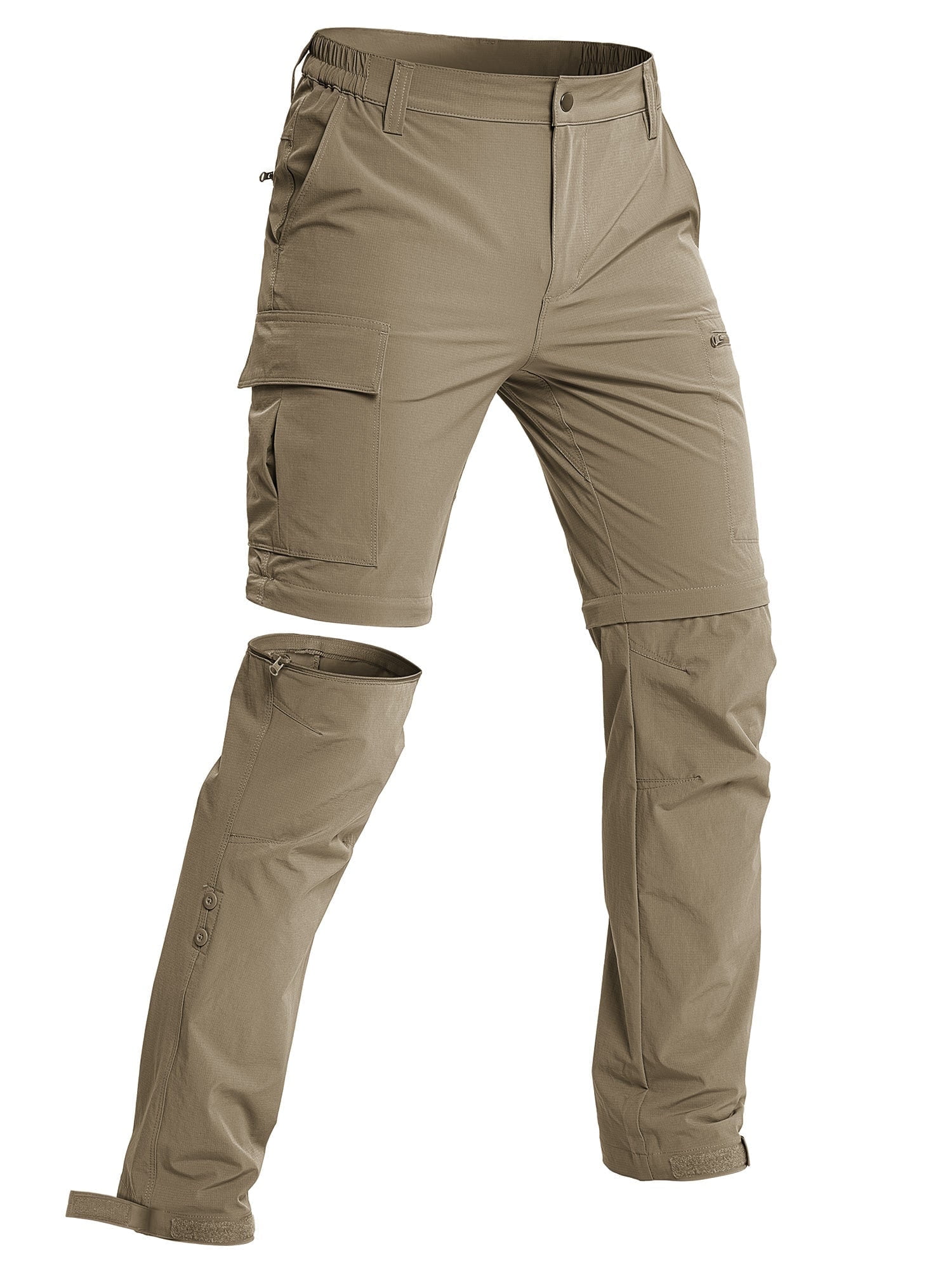 Hiauspor Men's Convertible Hiking Pants, Quick Dry, Zip Off ...