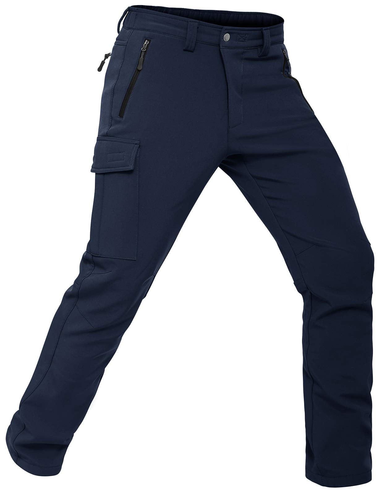 Hiauspor Men's Insulated Outdoor Winter Pants, Waterproof, Wind & Rain ...