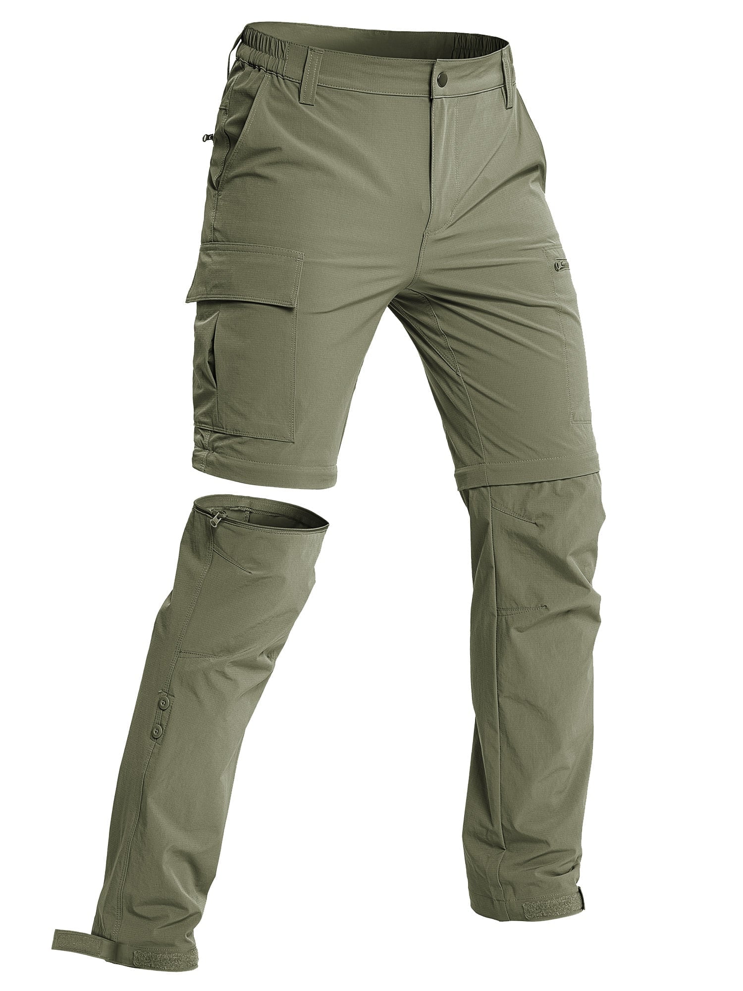 Hiauspor Mens Convertible Hiking Pants, Quick Dry, Zip Off, Lightweight ...