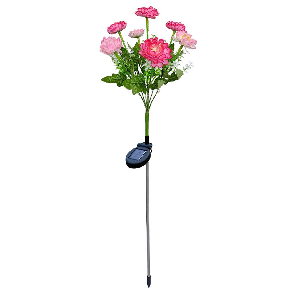 Hibalala Solar 7 Snowdrop Lights, LED Solar Lights Outdoor Patio Lawn ...