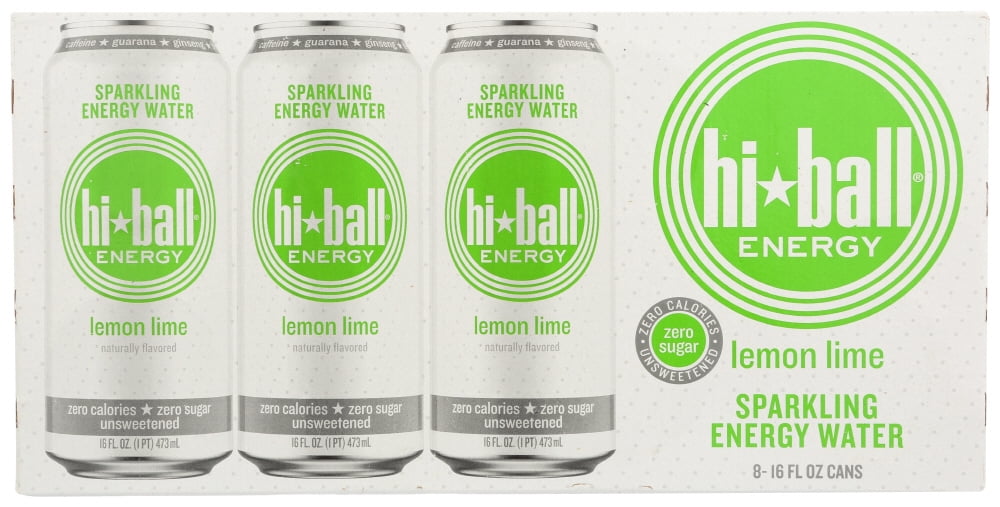 Hiball Energy Lemon Lime Sparkling Water - Zero Nepal | Ubuy