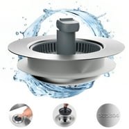 3-in-1 Stainless Steel Sink Aid, Kitchen Strainer & Stopper, Utility ...