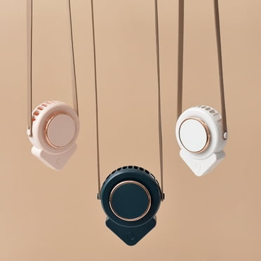 Portable Neck Fan, 3 Speeds, Mini Hanging Neck Fan with Adjustable ...
