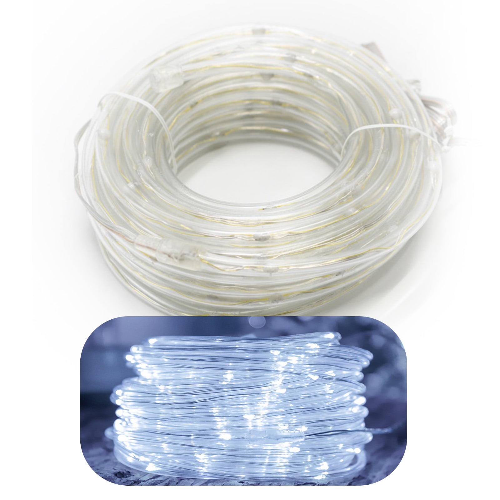 Hibibud Rope Lights,8 Modes Twinkle Lights,Christmas Lights of IP44 ...