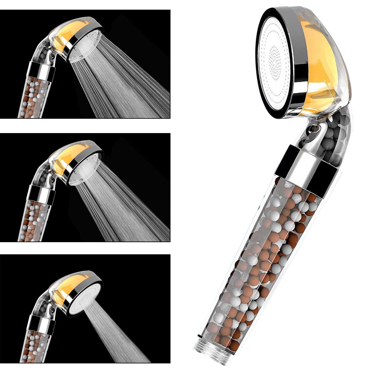Hibibud Vitamin C Shower Head Filter Handheld High Pressure Ionic