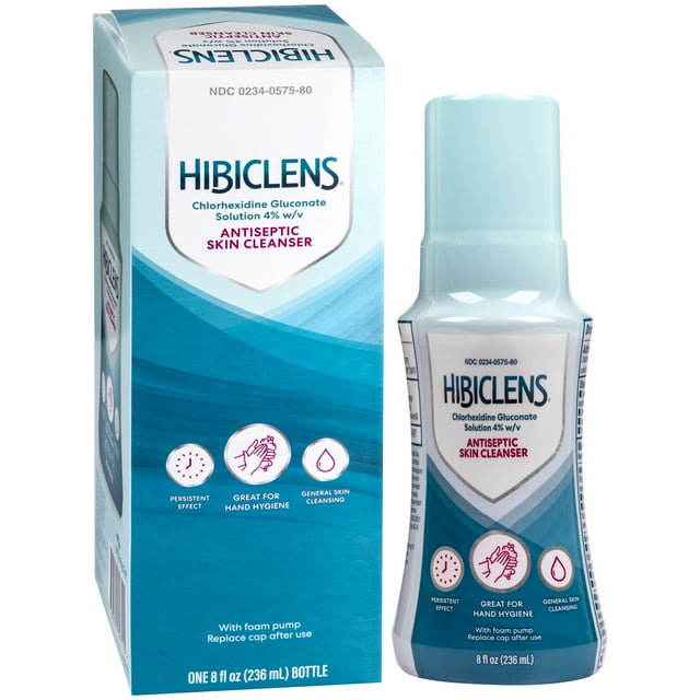 Hibiclens Antimicrobial & Antiseptic Soap and Skin Cleanser Foaming ...