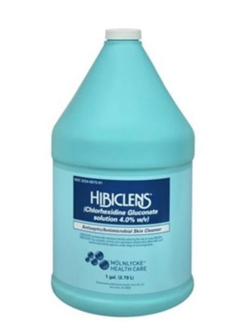 Hibiclens Antiseptic Skin Cleanser, 1 Gallon Jug, Chlorhexidine Liquid ...