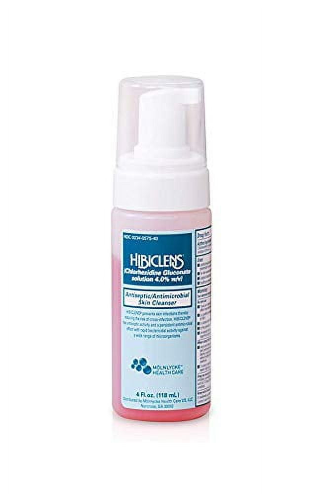 HIBICLENS Antiseptic Skin Cleanser, Antimicrobial Foam Wash, 4oz Pump ...