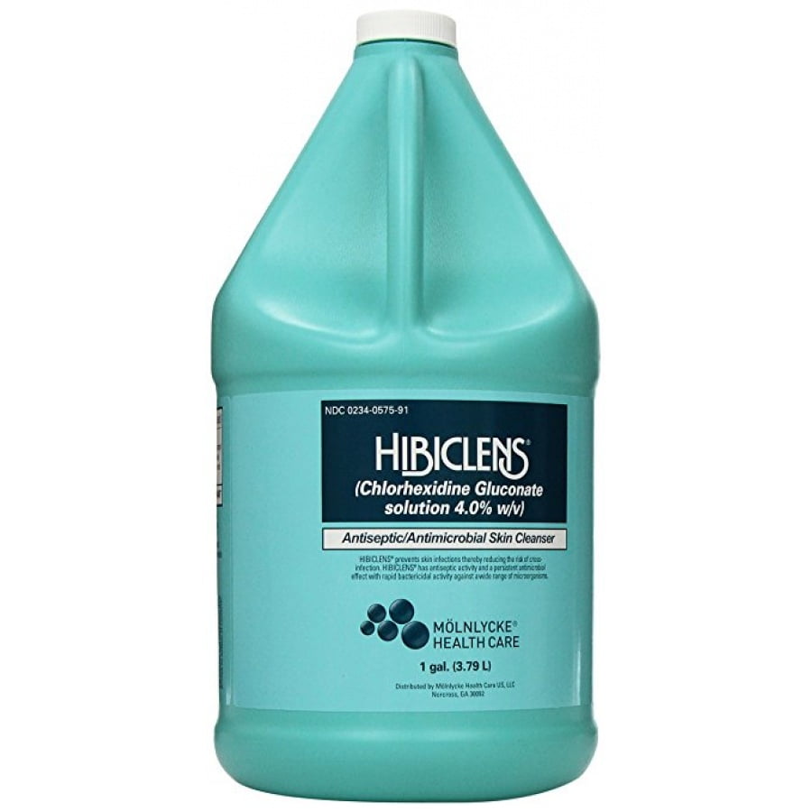 Hibiclens Antiseptic Liquid Solution, Surgical Skin Cleanser, 1 Gallon ...