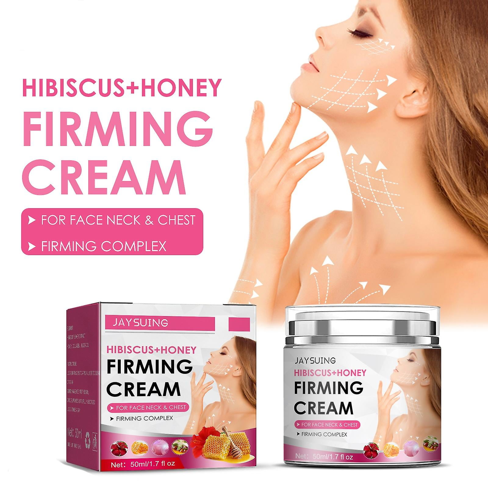 Hibiscus And Honey Firming Cream Face Neck Firming Cream Anti Wrinkle ...
