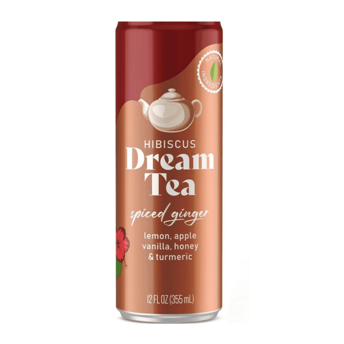Hibiscus Dream Tea - Premium Health Herbal Turmeric Ginger Blend All ...