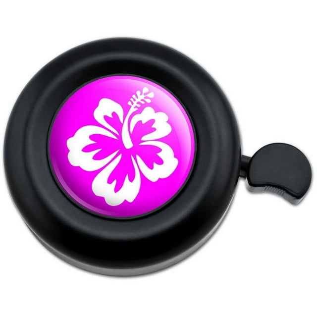 Hibiscus Pink Bicycle Handlebar Bike Bell - Walmart.com