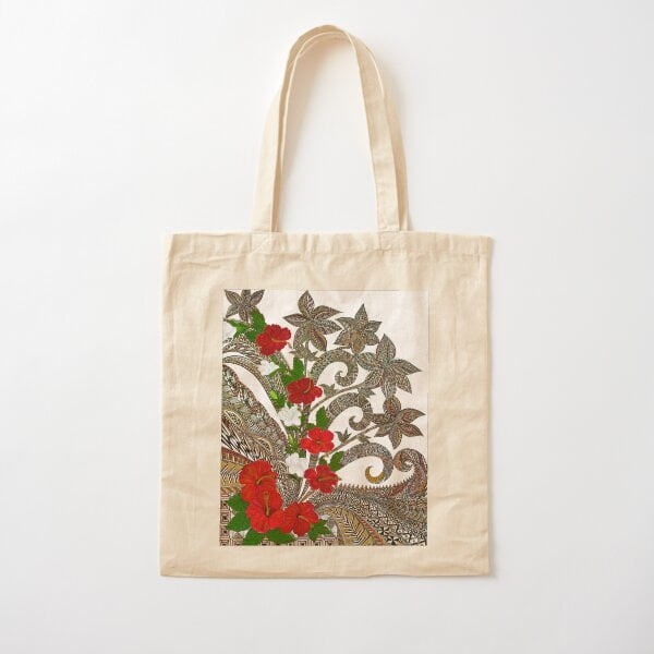 Hibiscus, Tapa, Kupesi, Flowers, Polynesian, Pacific Island, Colorful ...