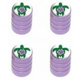 Hibiscus Turtle Hawaii Hawaiian Tire Rim Wheel Aluminum Valve Stem Caps ...