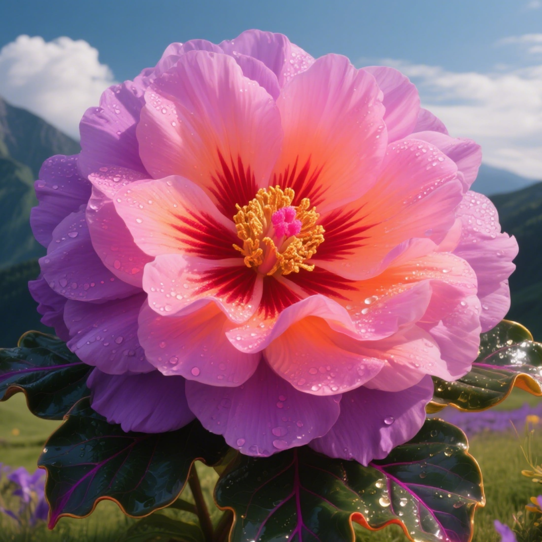 Hibiscus garden decorations are a great choice for garden and balcony ...
