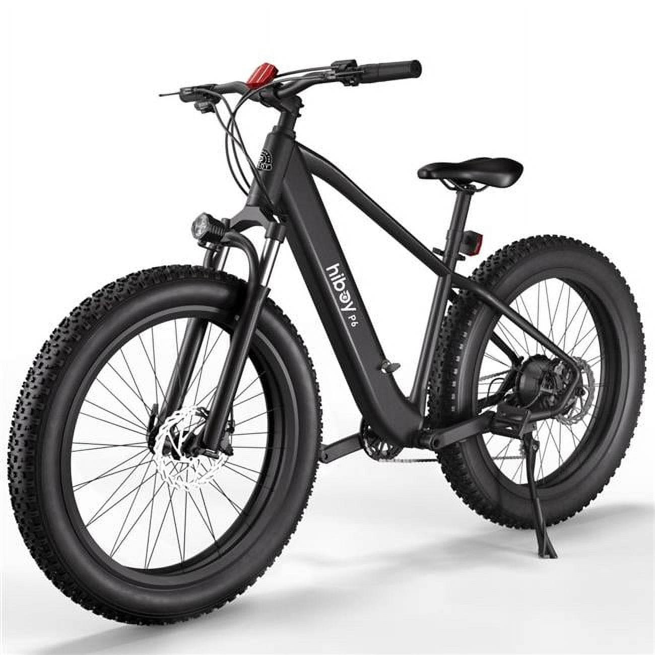 Hiboy BAC-P6 26 x 4 in. P6 Fat Tire Electric Bike, Black - Walmart.com