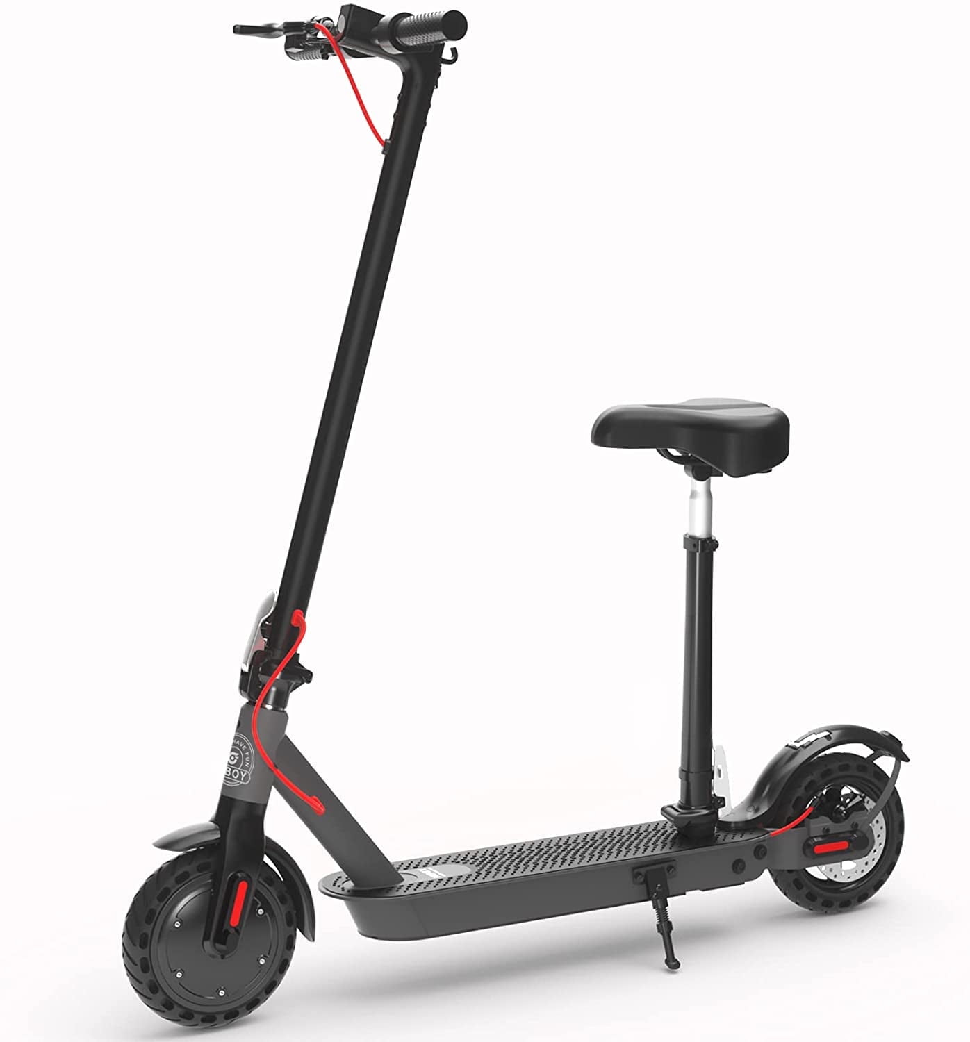 "Hiboy S2 Electric Scooter - Seat, 220lbs Capacity, 19MPH, 17 Miles ...