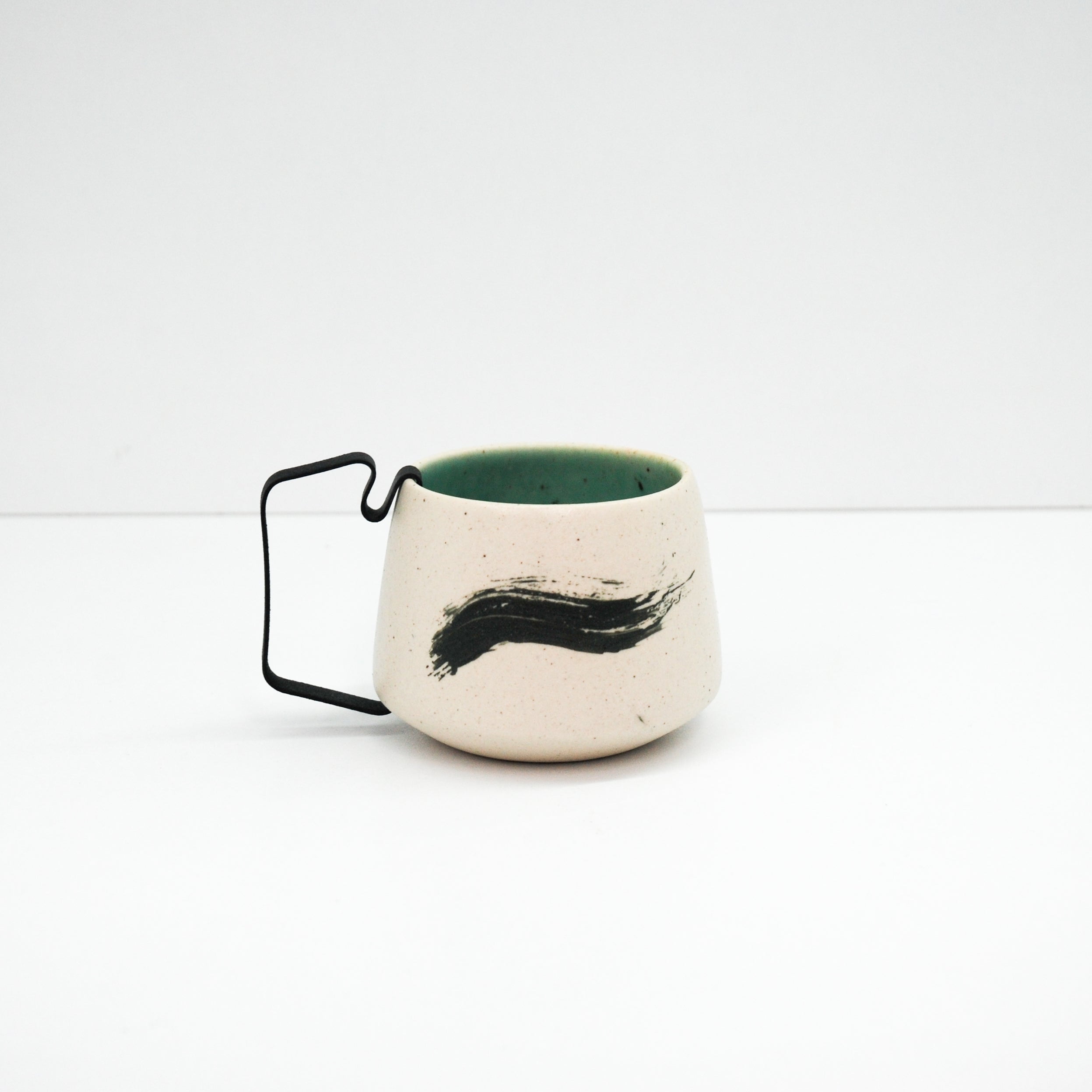 Hic Ceramics Small Stoneware Cup — Handcrafted Espresso Cup with ...