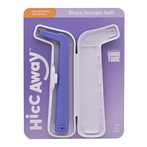 HiccAway Hiccup Straw - Stops Hiccups Naturally & Fast - As Seen On ...