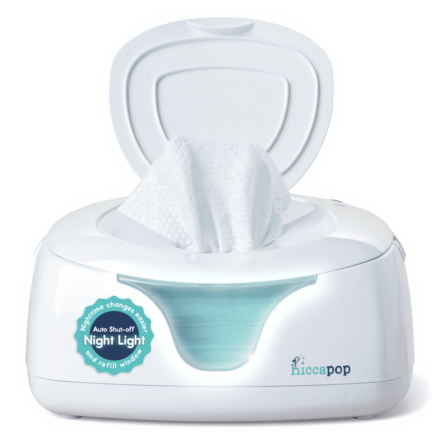 Hiccapop Baby Wipe Warmer and Wet Wipes Dispenser with Changing Light ...