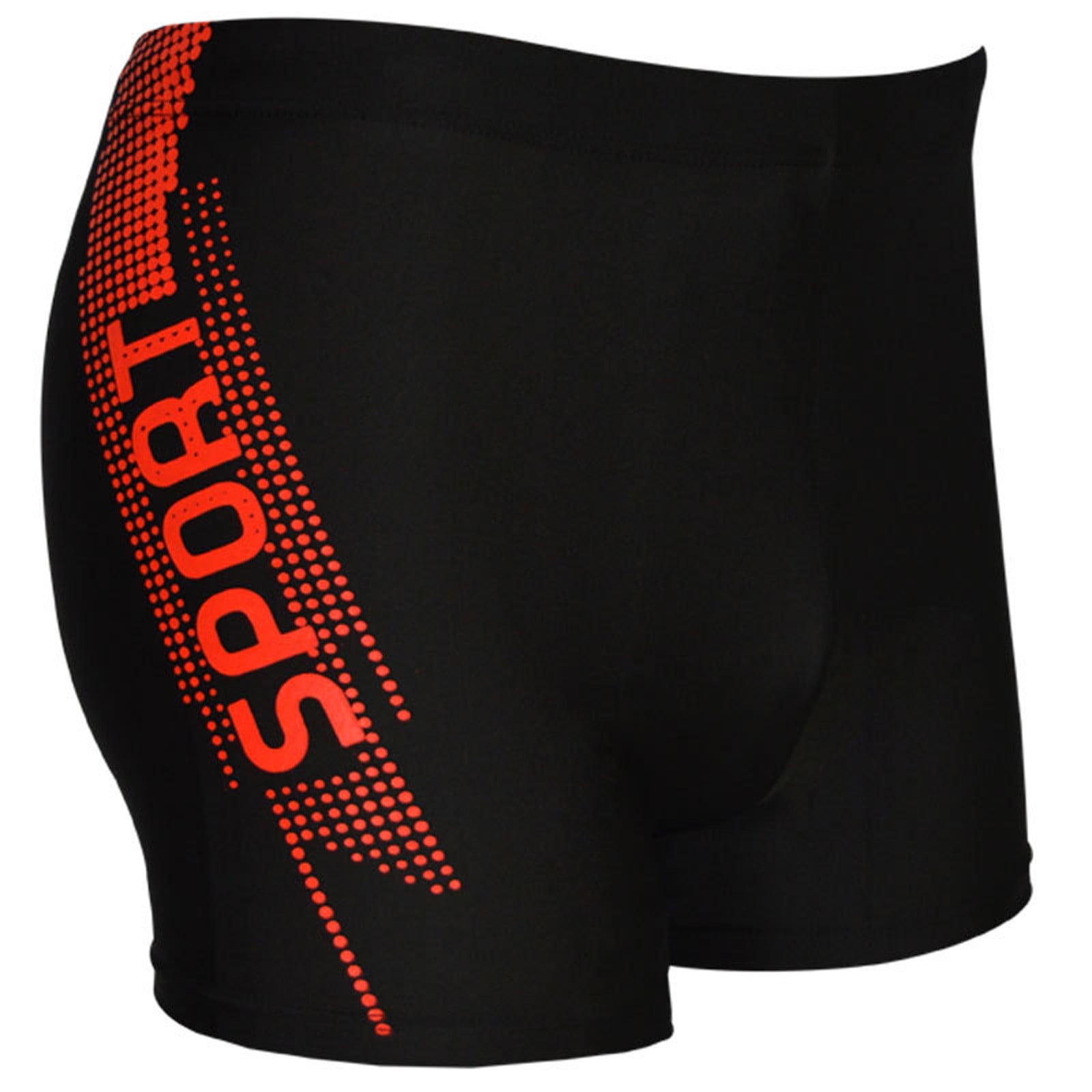 Hicidod Men's Athletic Square Leg Swimsuit Durable Compression Swim ...