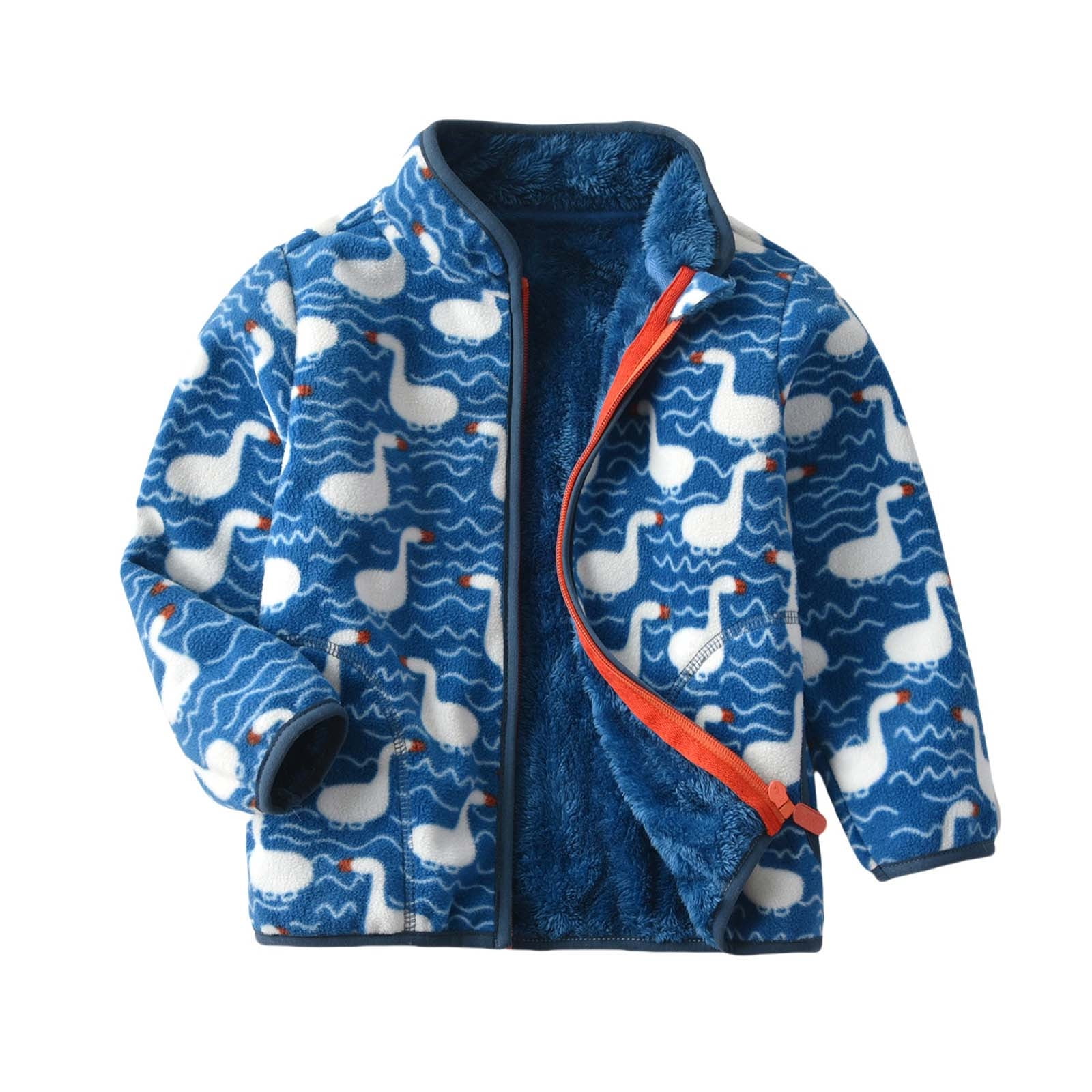 Hicidod Toddler Fleece Jacket Lightweight Padded Warm Coats Cute ...