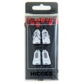 Hickies No-Tie Elastic Shoelaces (Black/Red) - Walmart.com