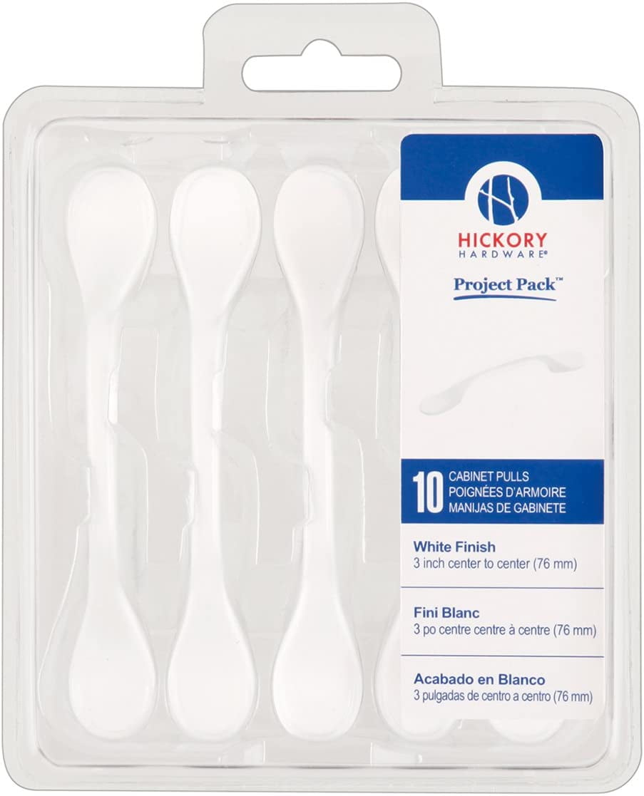 Hickory Hardware 10 Pack Solid Core Kitchen Cabinet Pulls, Luxury ...