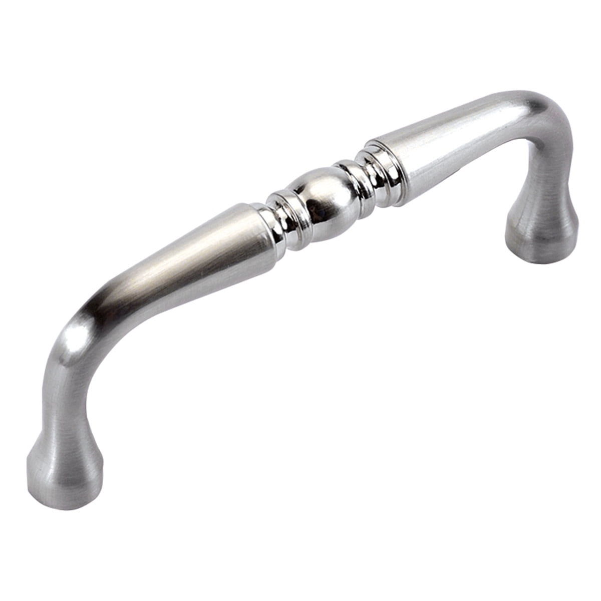 Hickory Hardware Williamsburg 3 Inch Center to Center Satin Nickel ...