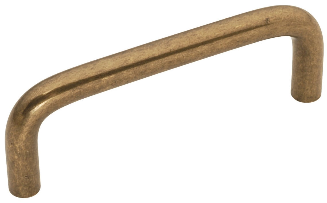 Belwith Keeler Wire Pulls Collection Pull, 3" C/C - Antique Brass ...