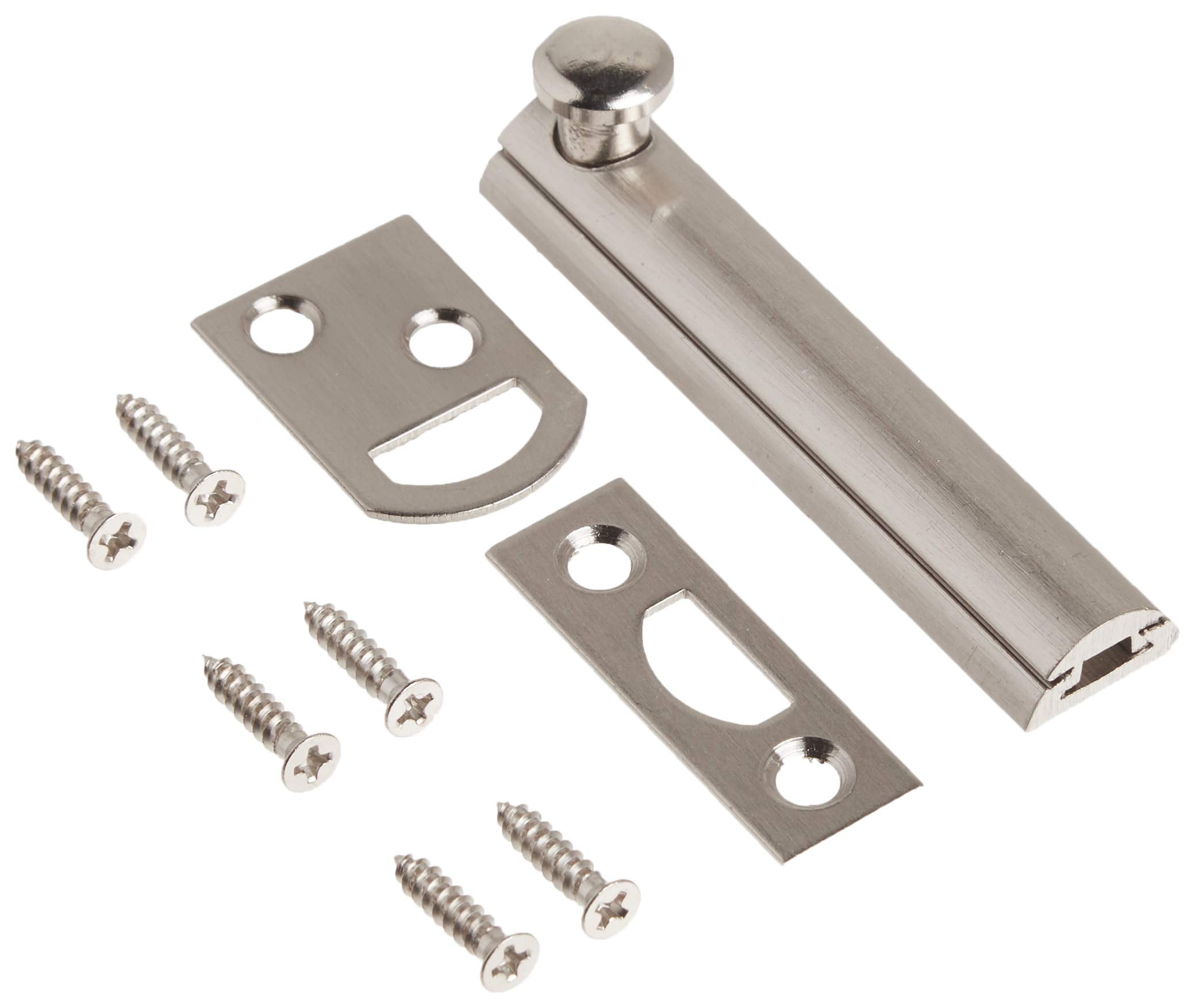 Hickory Hardware Security Slide Latch Door Lock Bolt | 2 Pack | Heavy ...