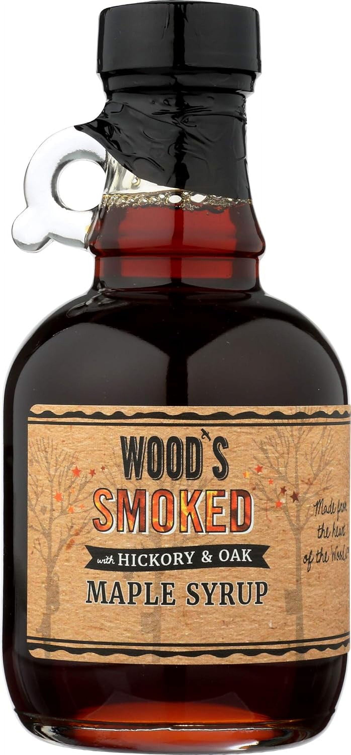 Hickory & Oak Smoked Maple Syrup, 8.45 OZ - Walmart.com