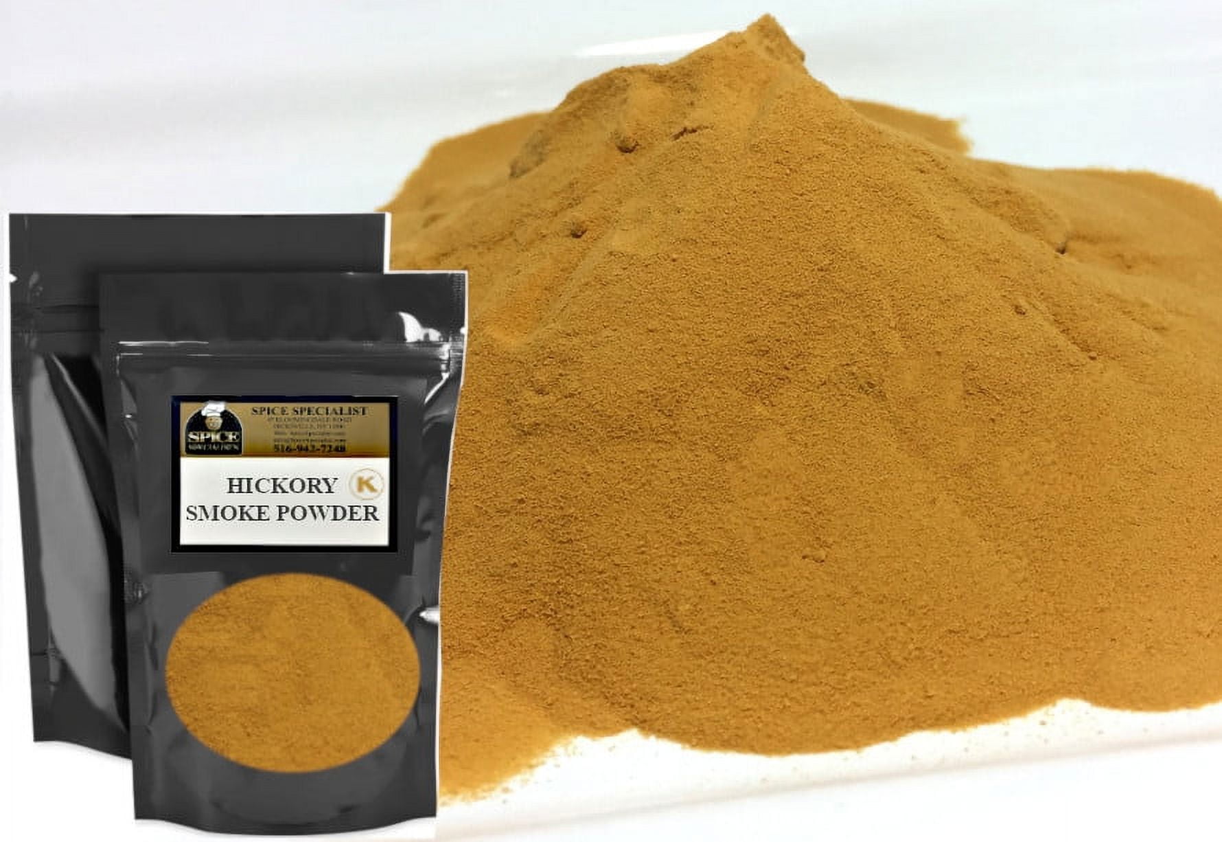 Spice Specialist Hickory Smoke Powder, Kosher Seasoning, 10 oz Bag ...
