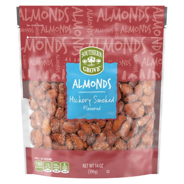 Hickory Smoked Flavored Almonds, 14 oz- Pack of 3 - Walmart.com