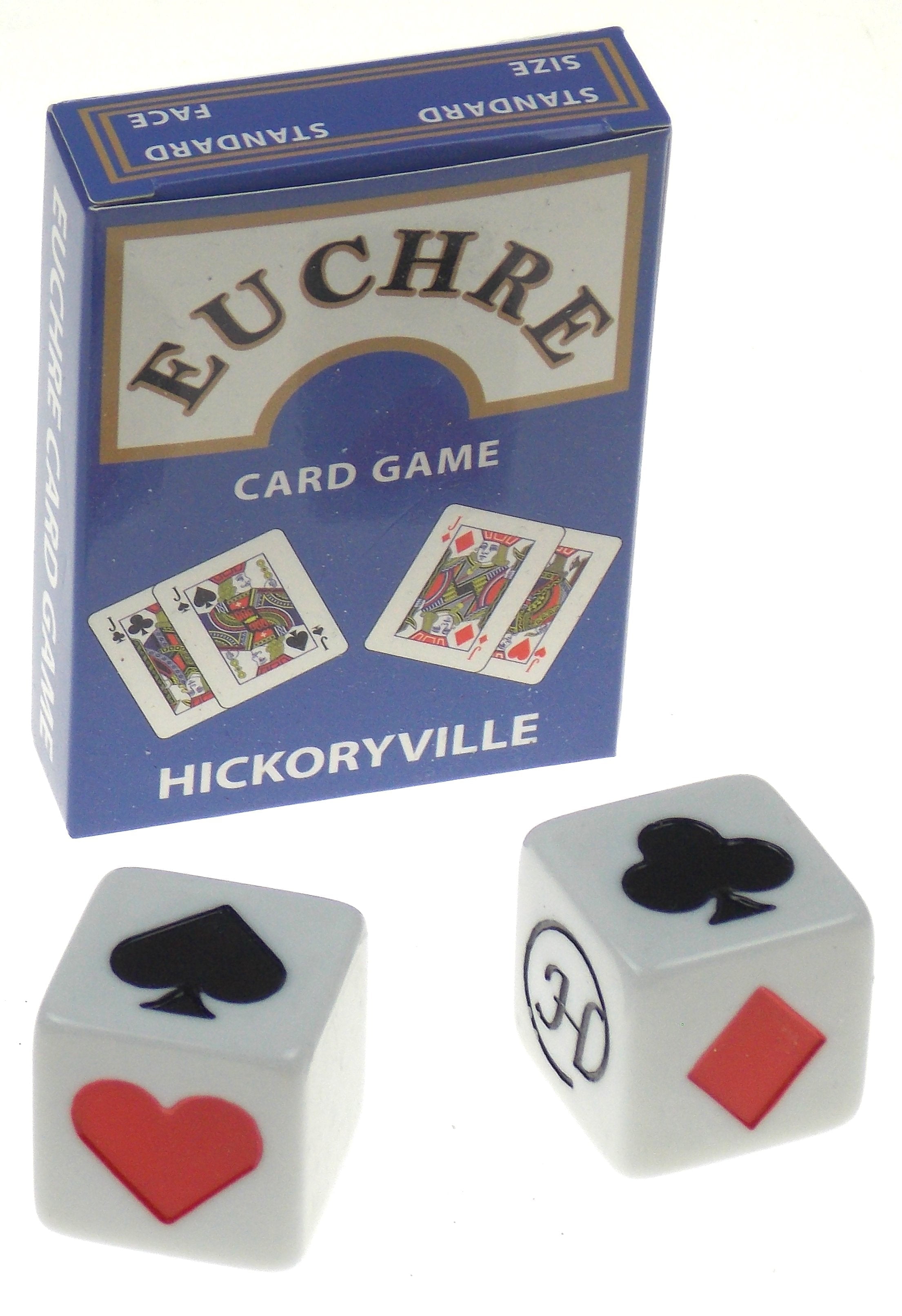 Hickoryville Euchre Playing Cards Bundle - 2 Euchre Decks in 1 Box with ...