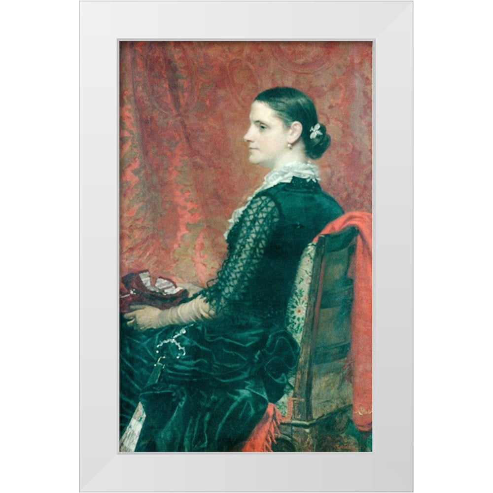 Hicks, Thomas 10x14 White Modern Wood Framed Museum Art Print Titled ...