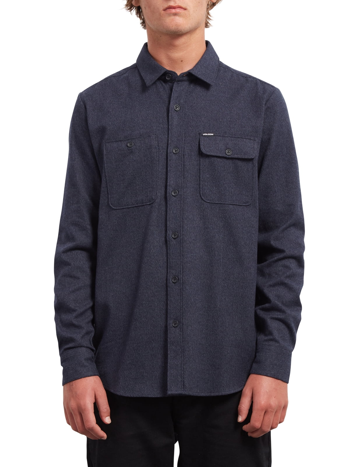 Hickson Update Long Sleeve Shirt [Midnight Blue] - Walmart.com