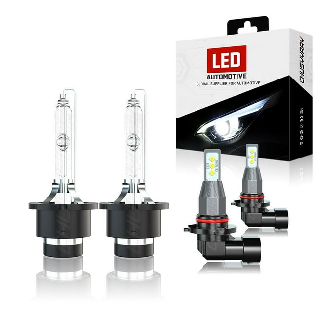 Hid Headlight Bulbs Compatible for Toyota Prius 2004 2005 Low Beam LED ...
