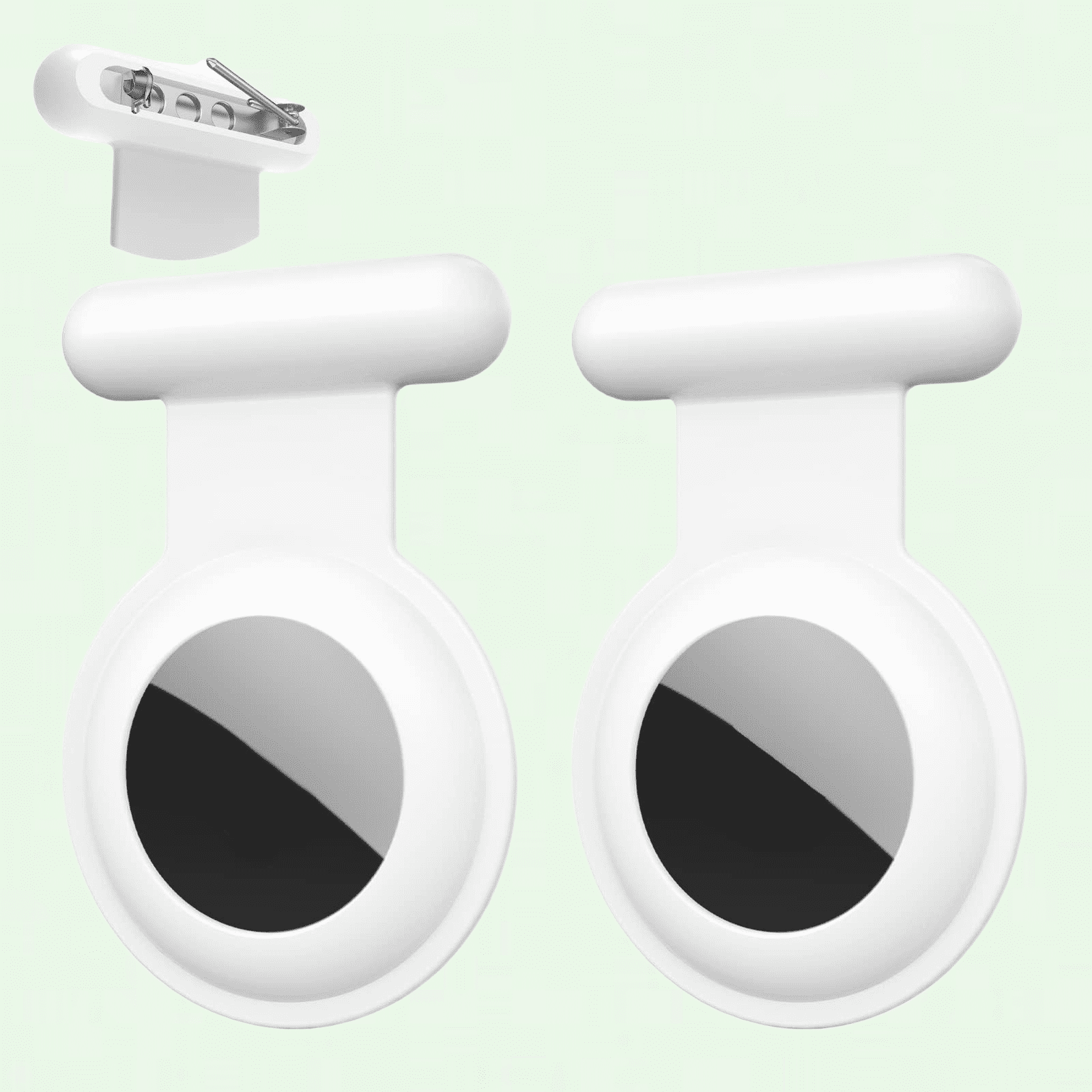 Hidden Air Tag Holder with Safety Pin Clip - Compatible with Apple ...