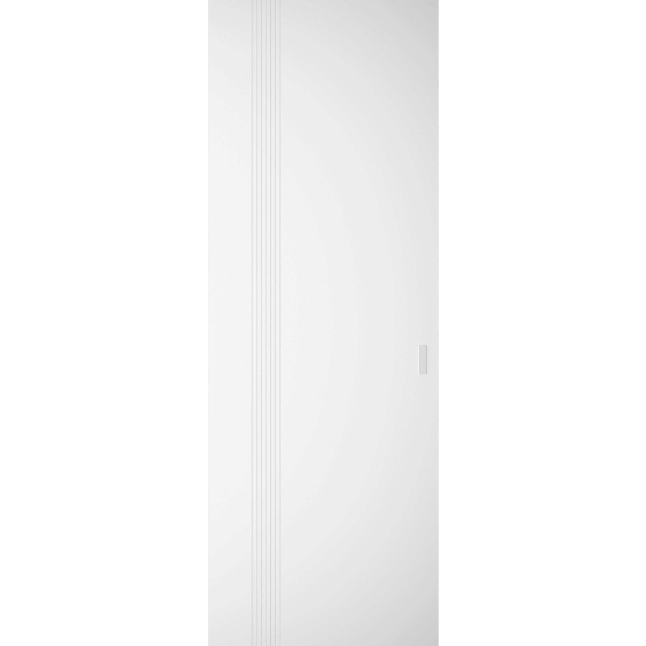 Hidden Barn | Basic 0111 Arctic White | Wood Veneer Doors | Magic ...
