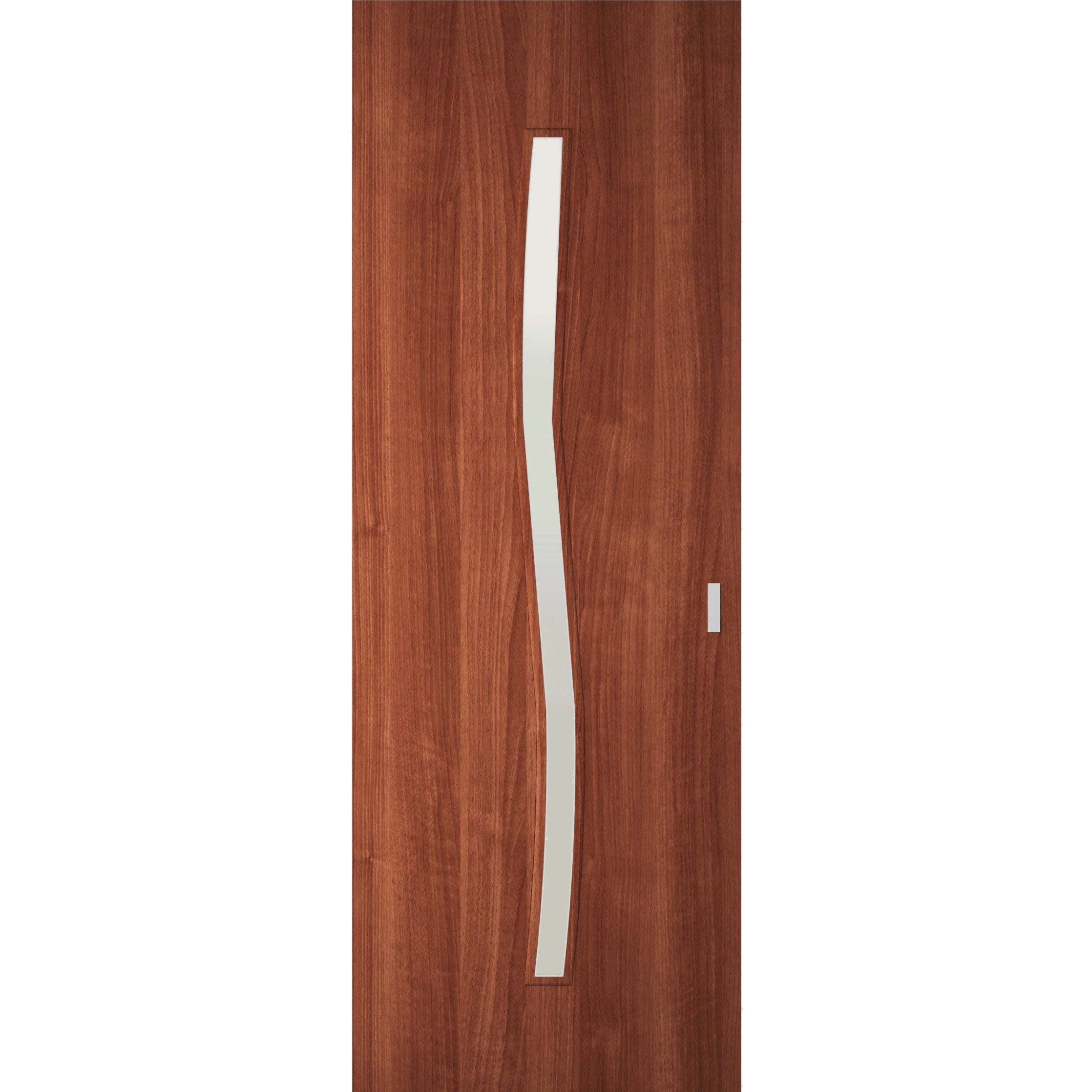 Hidden Barn | Basic 3002 Walnut Franko | Wood Veneer Doors | Magic ...