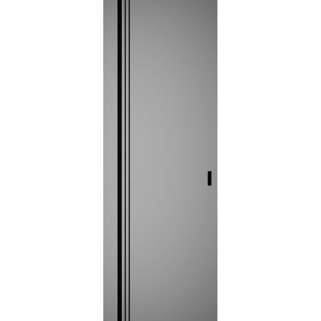 Hidden Barn | Planum 0011 Matte Grey | Sturdy Finished Flush Modern ...