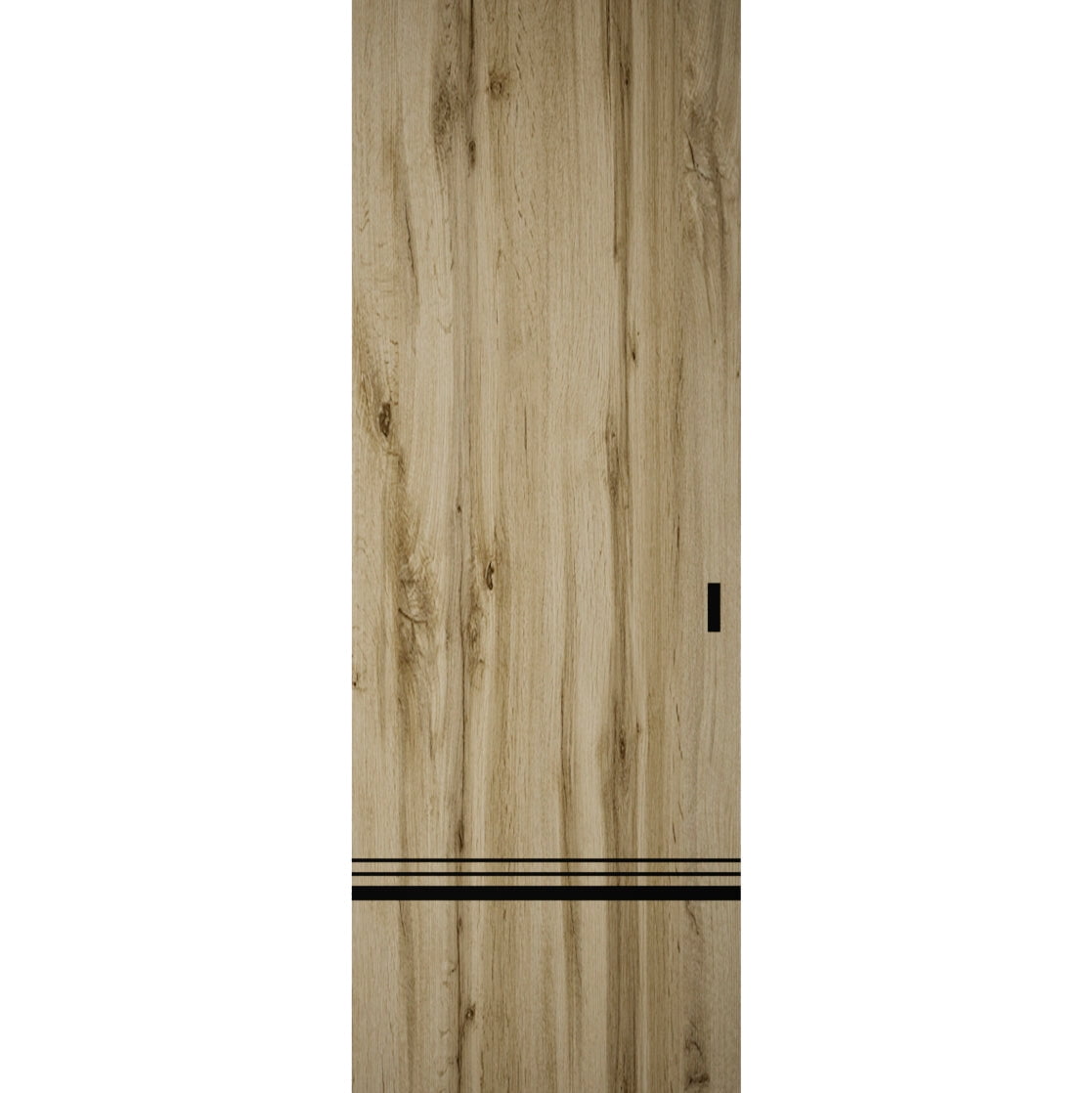 Hidden Barn | Planum 0012 Oak | Sturdy Finished Flush Modern Doors ...