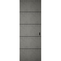 Hidden Barn | Planum 0011 Concrete | Sturdy Finished Flush Modern Doors ...
