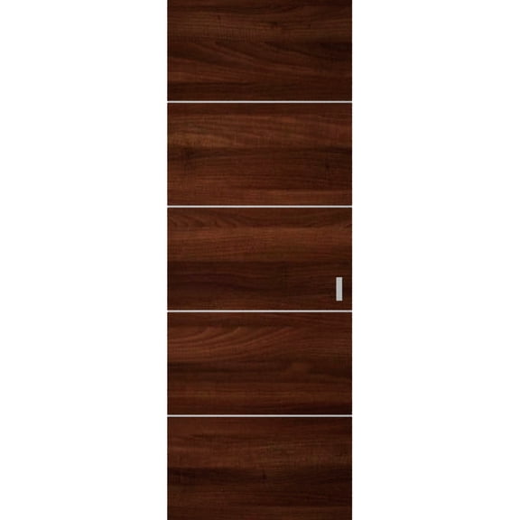 Hidden Barn | Planum 0011 Oak | Sturdy Finished Flush Modern Doors ...